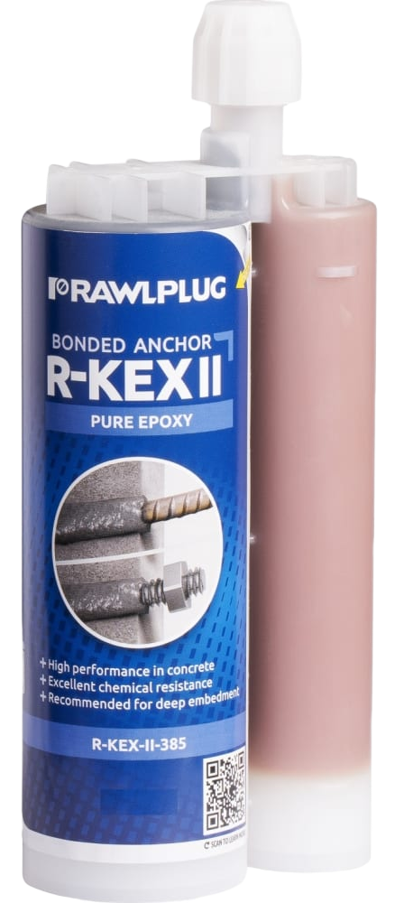 Смола эпоксидная 600 мл Химический анкер (картридж) Rawlplug R-KEX-II ...